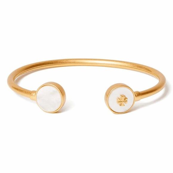 Tory Burch | Jewelry | Tory Burch Kira Semiprecious Cuff Bracelet ...